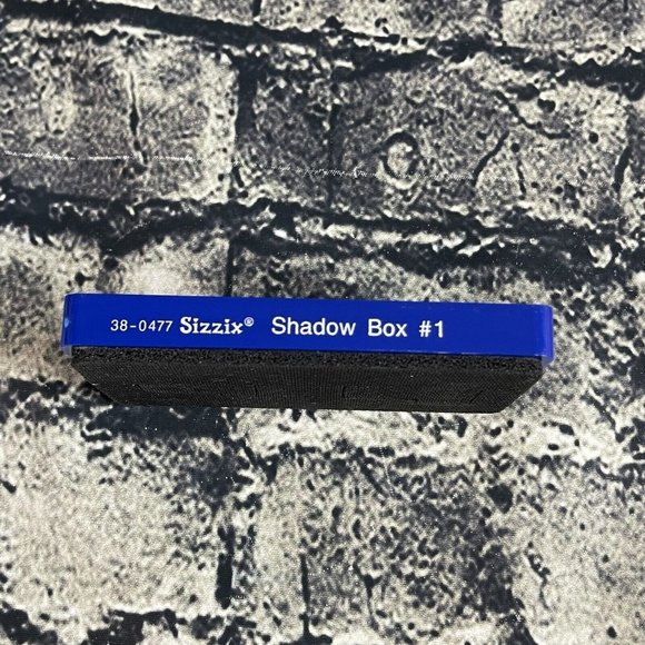 Sizzix | Office | Sizzix Shadow Box Die 38477 Original Medium Blue ...